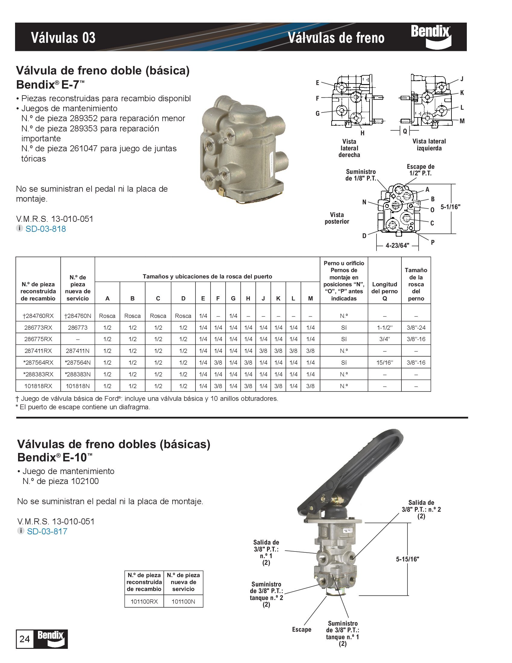 BENDIX CHILE - Catálogo de referencia rápida